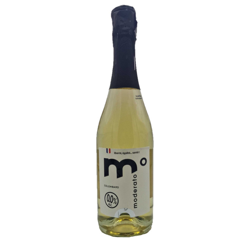 Lot 6x Boisson pétillante sans alcool Moderato - Bouteille 750ml