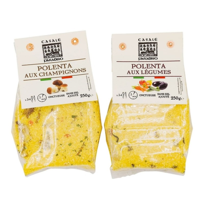 Polenta aux légumes - Paquet 250g