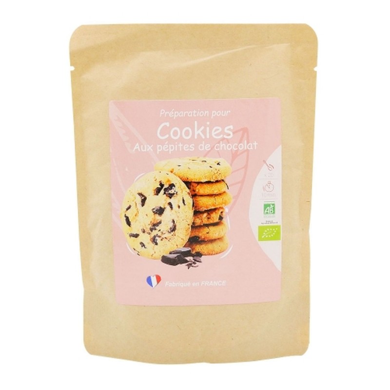 Lot 5x Préparation pour cookies BIO - Sachet 200g