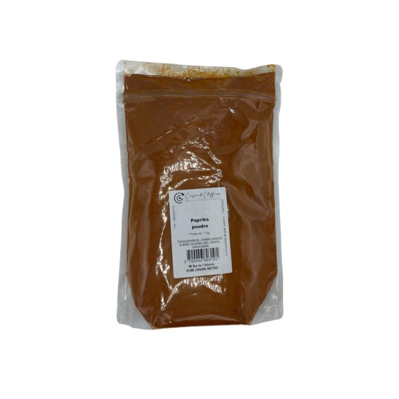 Lot 2x Paprika doux poudre - Sachet 1kg