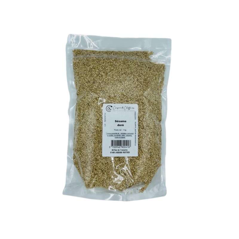 Lot 2x Sésame doré - Sachet 1kg