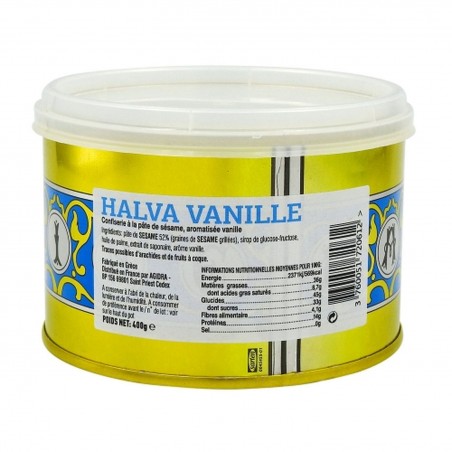Halva à la vanille - Boîte 400g