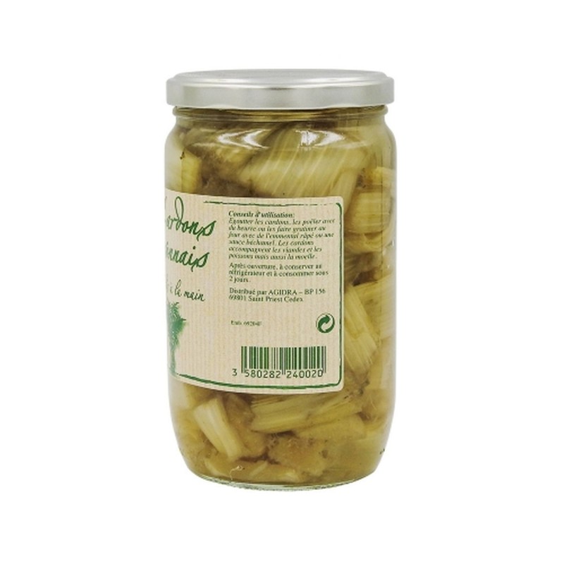 Lot 12x Cardons Lyonnais au naturel - Pot 600g