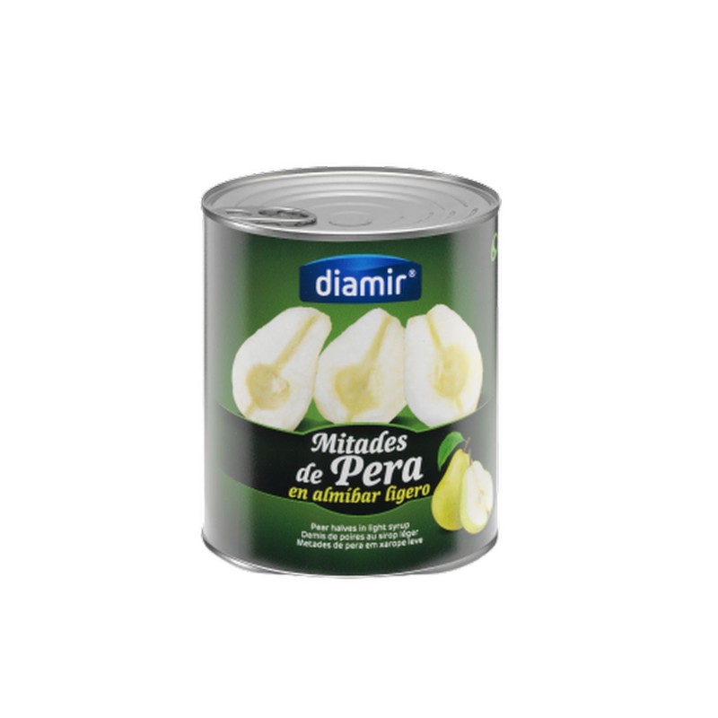 Lot 6x Demi poire au sirop - 4/4 - Boîte 840g